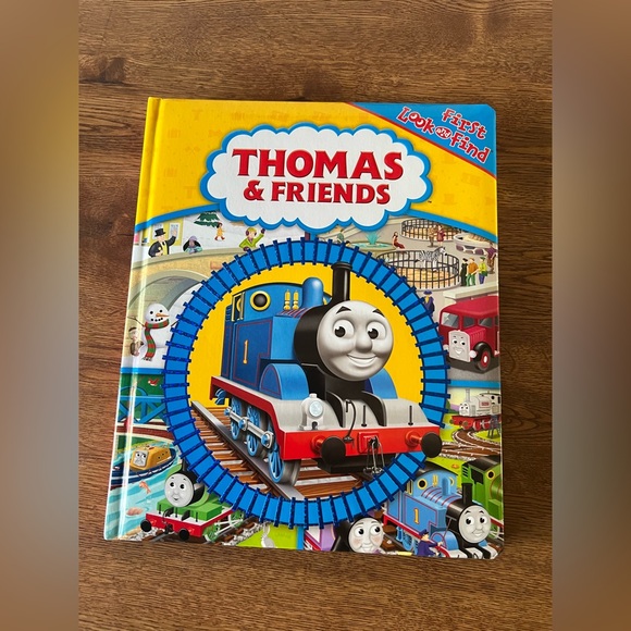 Toys | Thomas Friends My First Look And Find Hardcover Book | Poshmark